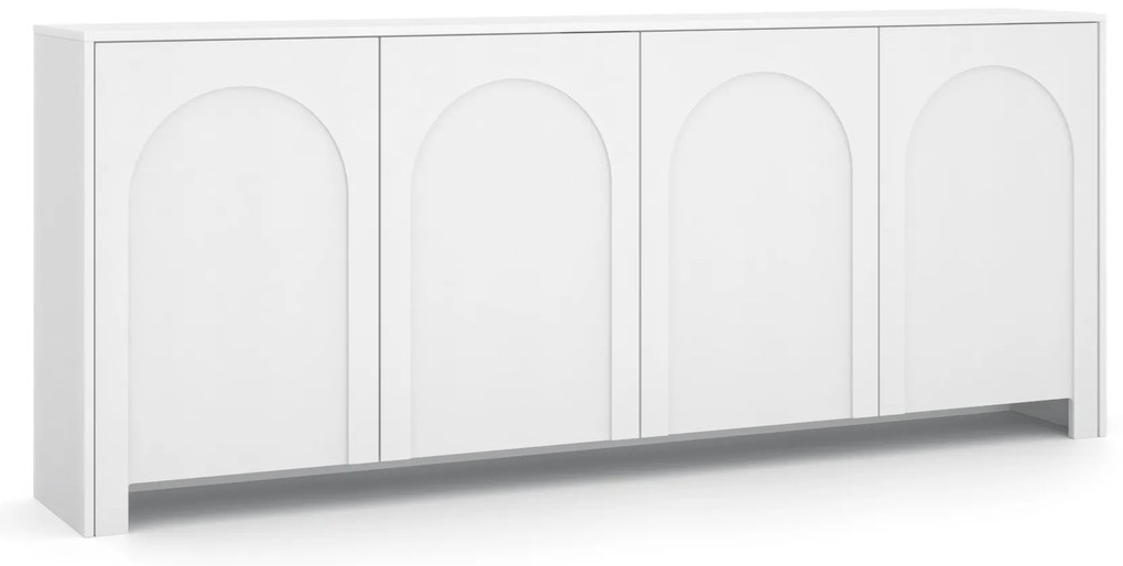 Komoda Arco 204 cm bílá
