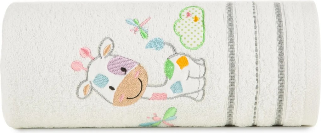 DĚTSKÝ FROTÉ RUČNÍK BABY33 100X100 CM BÍLÁ