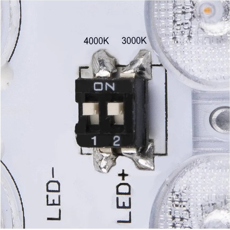 LA 1003449 AINOS SQUARE Outdoor, nástěnné a stropní LED svítidlo, bílé, spínač CCT 3000/4000K - BIG WHITE (SLV)
