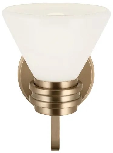 Kichler KL-FARUM1-CPZ - LED Koupelnová lampa FARUM 1xG9/3W/230V mosaz