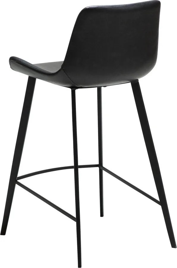 Černá barová židle (výška sedáku 65 cm) Hype – DAN-FORM Denmark