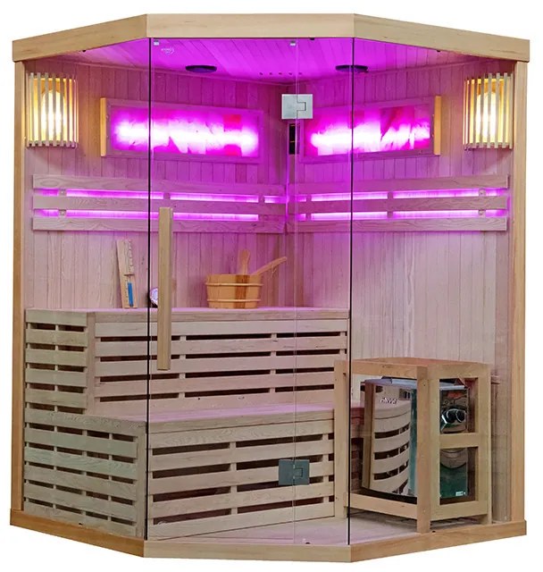 BPS-koupelny Finská sauna Relax  150x150, 4-5 osob