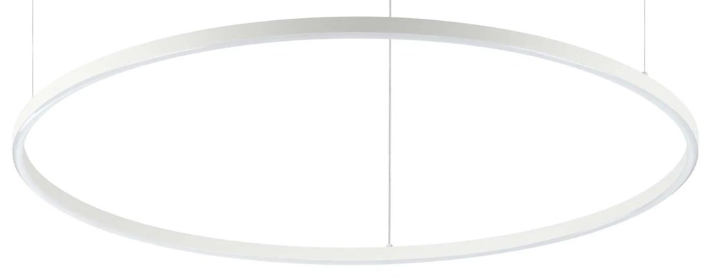 Ideal Lux LED Závěsné svítidlo Oracle slim round 3000k, Ø 90 Barva: Černá, Stmívání, řízení: DALI/PUSH