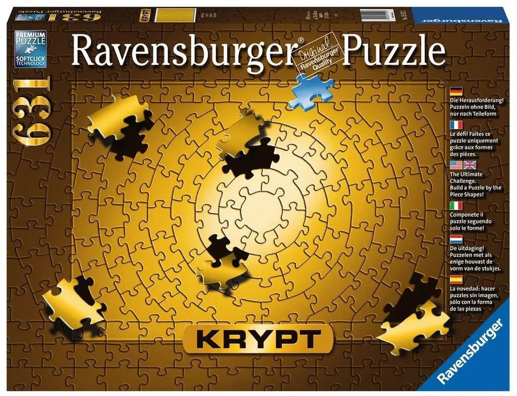 Ravensburger puzzle krypt gold 631 dílků