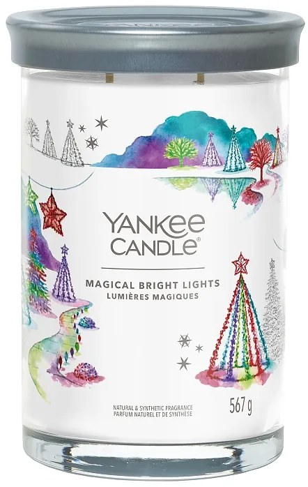 Yankee Candle vonná svíčka Tumbler ve skle velká Magical Bright Lights Tumbler 567g