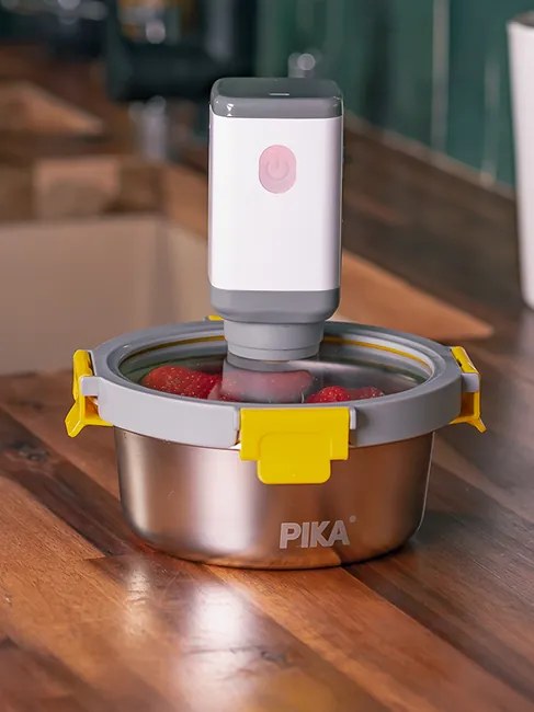 Pika | PK-MS-820 Nerezový vákuový box na potraviny 820ml