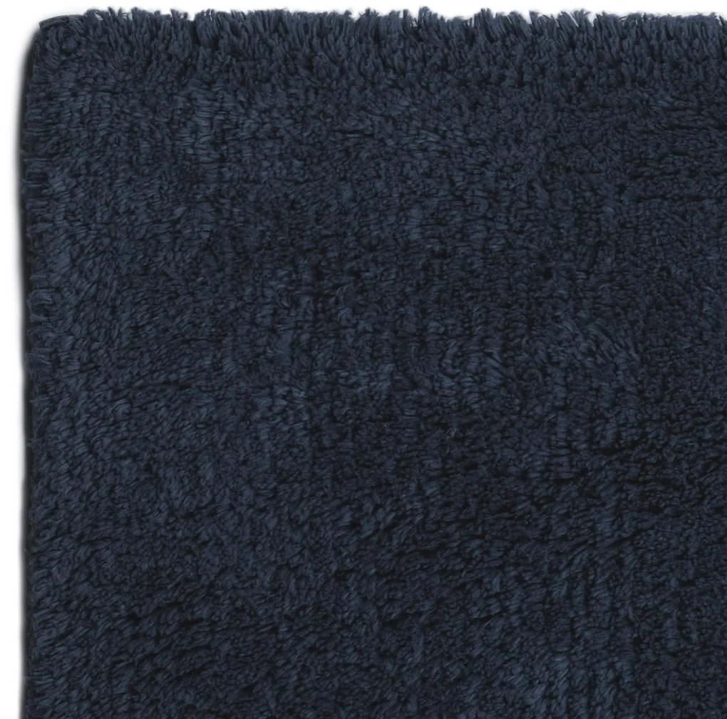Christian Fischbacher Koupelnový kobereček 60 x 100 cm temně modrý Dreamtuft Puro, Fischbacher