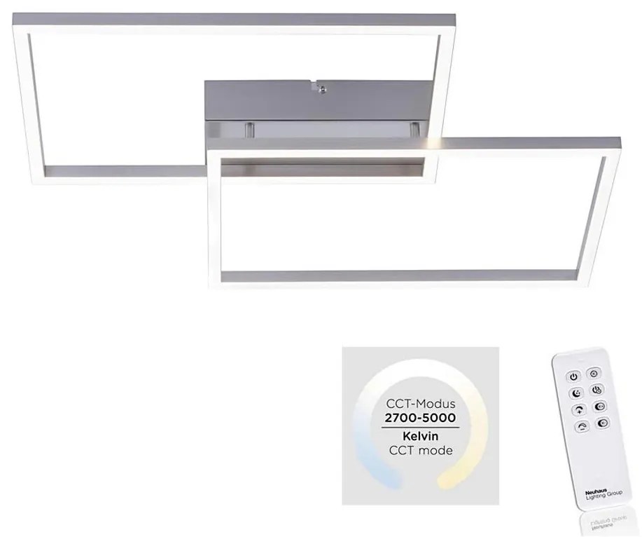 Leuchten Direkt 14017-55 - LED Stmívatelné svítidlo IVEN 2xLED/20W/230V + DO