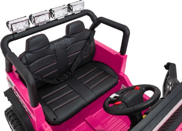 Elektrické autíčko Jeep BEAST 4x4 růžové