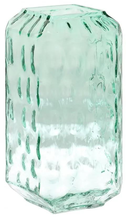 Váza Formma z design studia LLEV, sklo, světle zelená