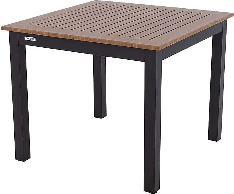 DOPPLER DOPPLER Hliníkový stůl EXPERT WOOD Plus 90 x 90 cm
