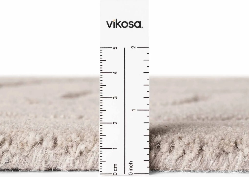 Vikosa, Kusový koberec Vikosa Arcura 106270 Light Grey, 120x180, šedá, ložnice