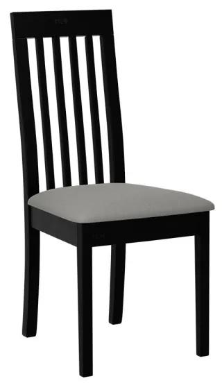 Čalouněná jídelní židle Heven IX, Barva dřeva: černý, Potah: Soro 28