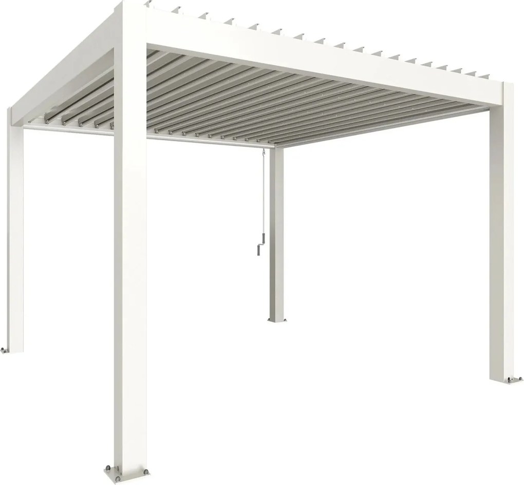 Biohort Pergola 3,5 x 3,5 bílá 367,5 x 367,5 cm