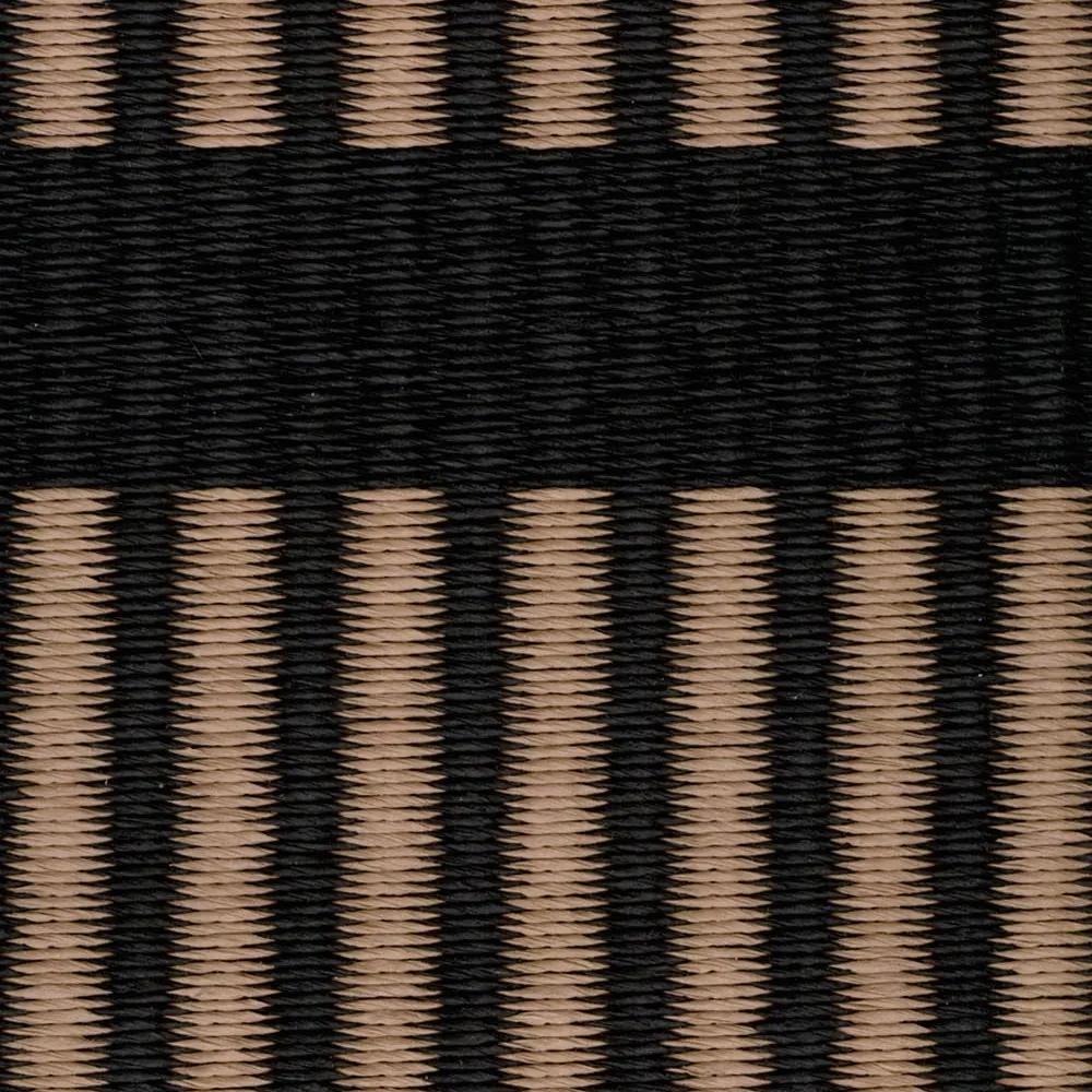 Koberec Cut Stripe: Černo-hnědá 200x300 cm