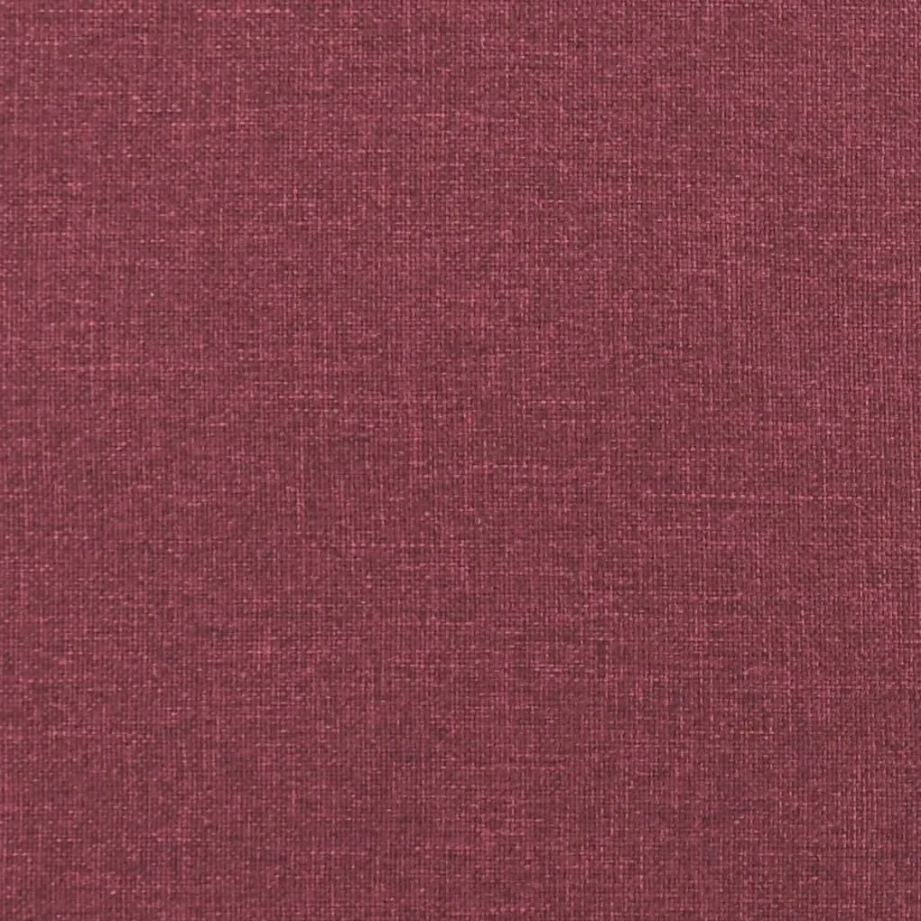 2dílná sedací souprava s poduškami vínová textil 3202092