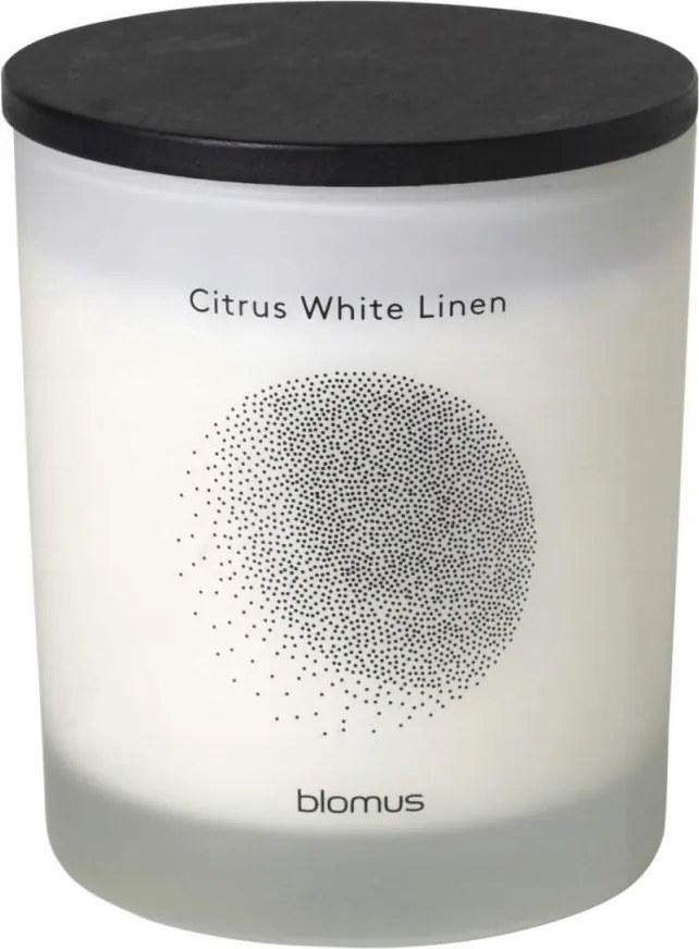 Blomus Flavo Vonná svíčka L Citrus White Linen