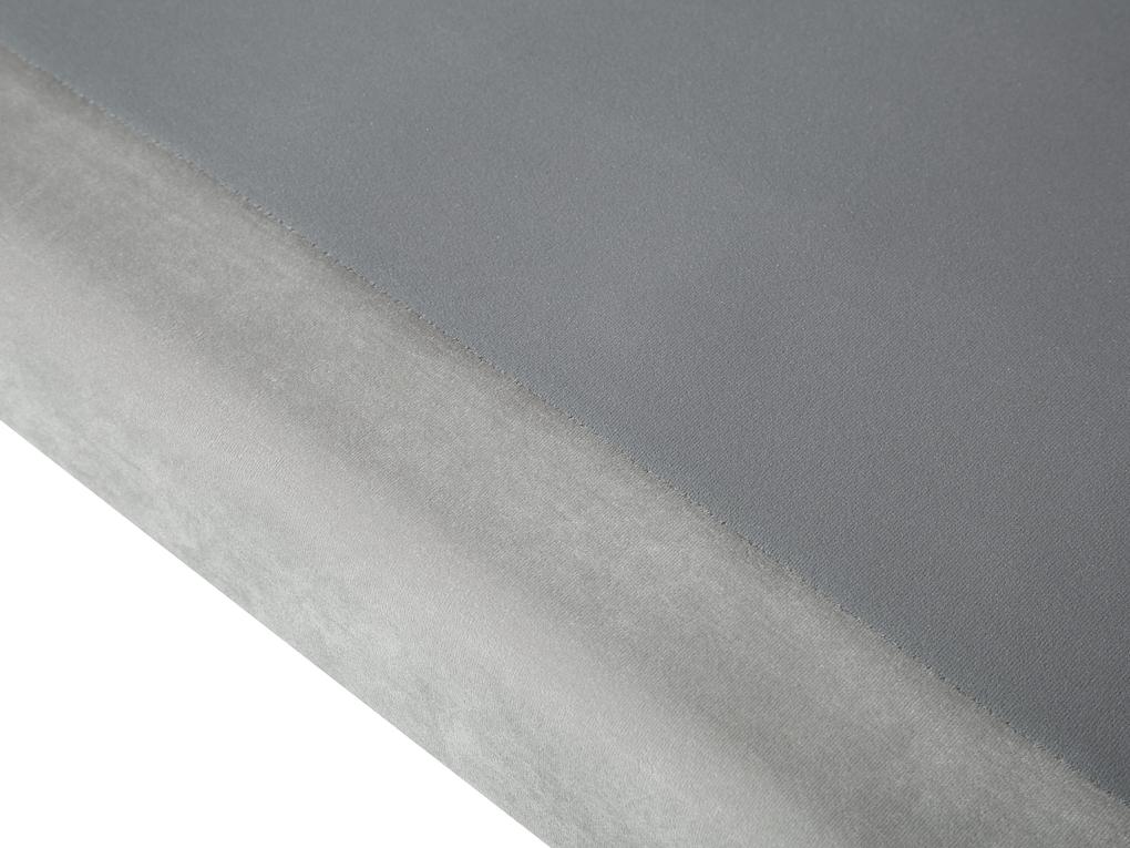 Elegantní světle šedá čalouněná pohovka pro 2 LOKKA Beliani