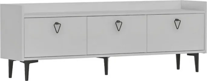 TV stolek PIENA 160 cm, bílý