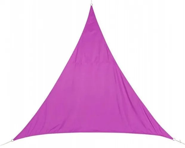 Stínící plachta trojúhelník 4m - fialová, SLEVA 17%
