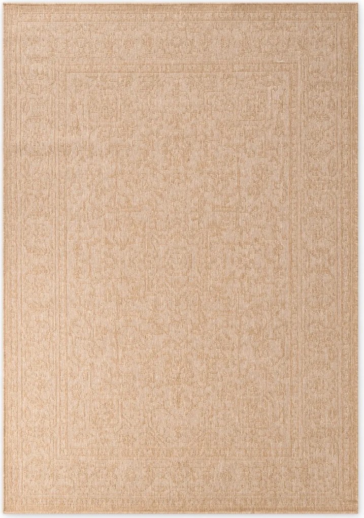 160x230 Kusový koberec Duet Kona 106250 Beige/White na ven i na doma