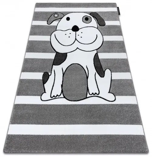 Dywany Łuszczów Dětský kusový koberec Petit Puppy grey - 200x290 cm