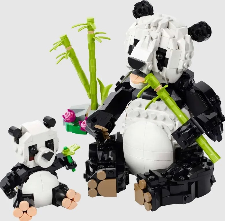 LEGO Creator 31165 Divoká zvířata: Pandí rodinka