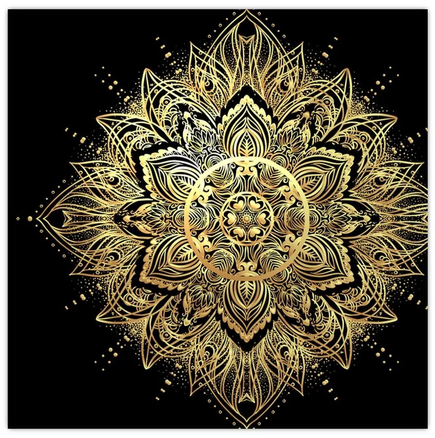 Obraz - Mandala bohatství (30x30 cm)