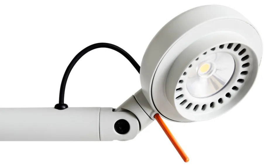 HAY Stolní lampa Fifty-Fifty Mini, ash grey AB096