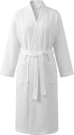 Praktik Vaflový župan kimono Praktik bílá velikost M