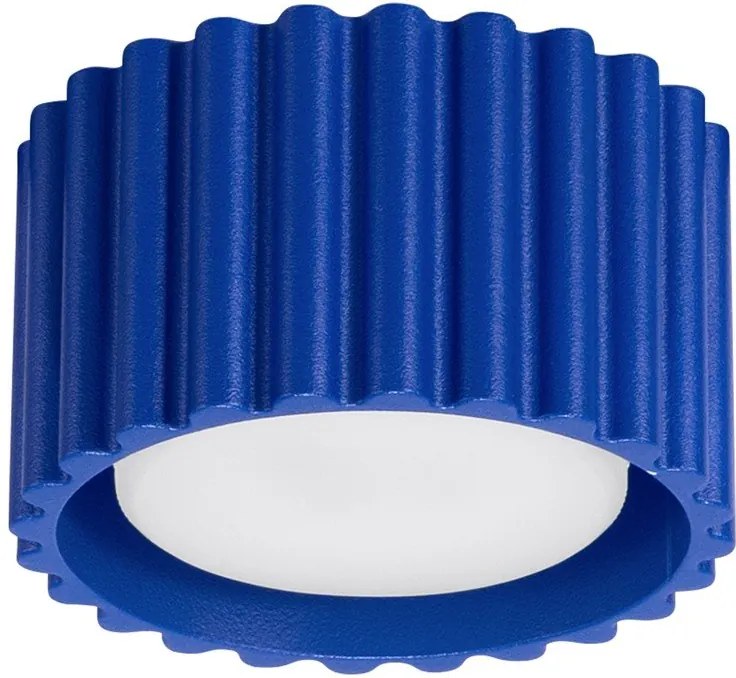 Modré kovové bodové svítidlo ø 10 cm Zora – Sollux