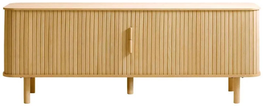 Designový TV stolek Parveen 160 cm přírodní dub