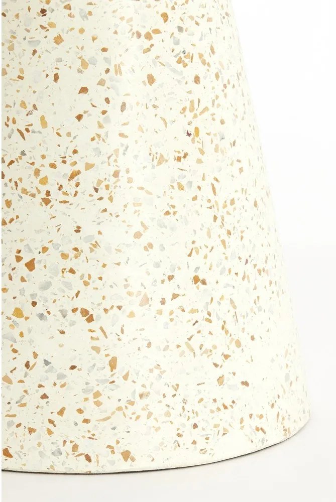 Terrazzo kulatý odkládací stolek ø 32 cm Sella – Light & Living