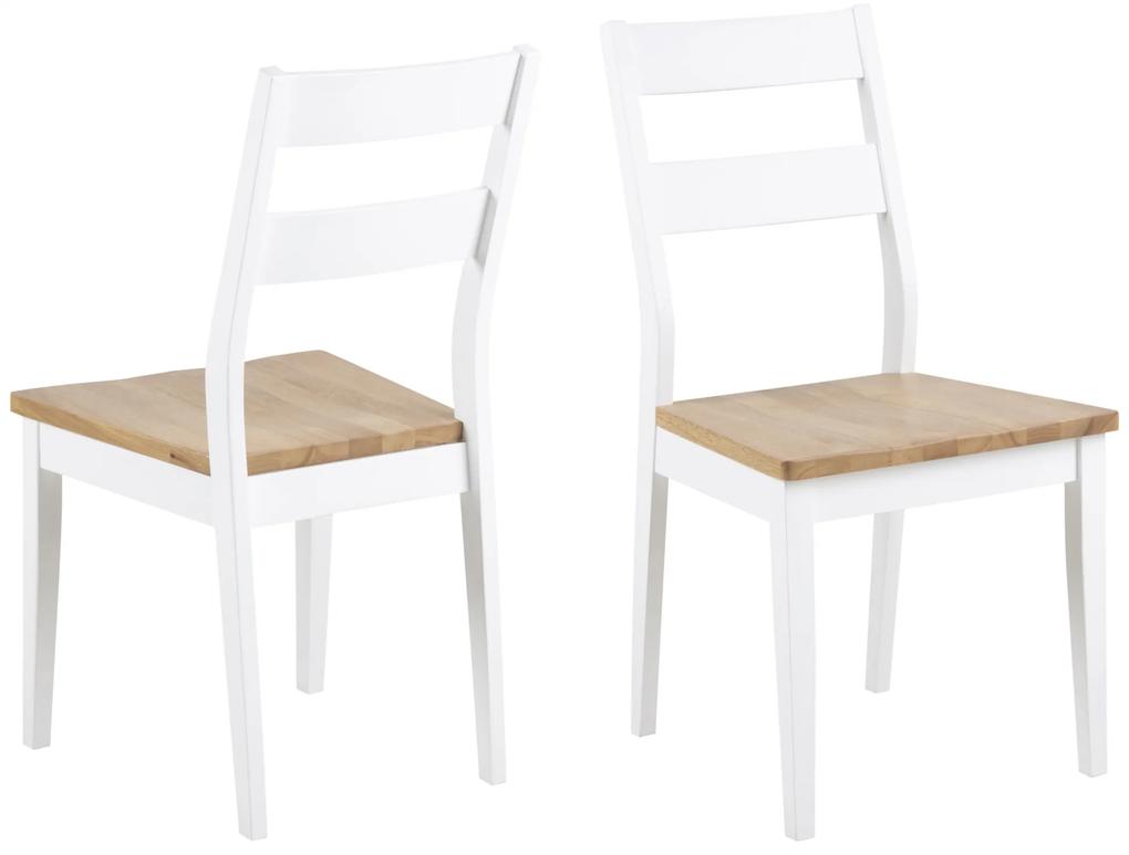 Bighome - Jídelní židle DERRY, bílá
