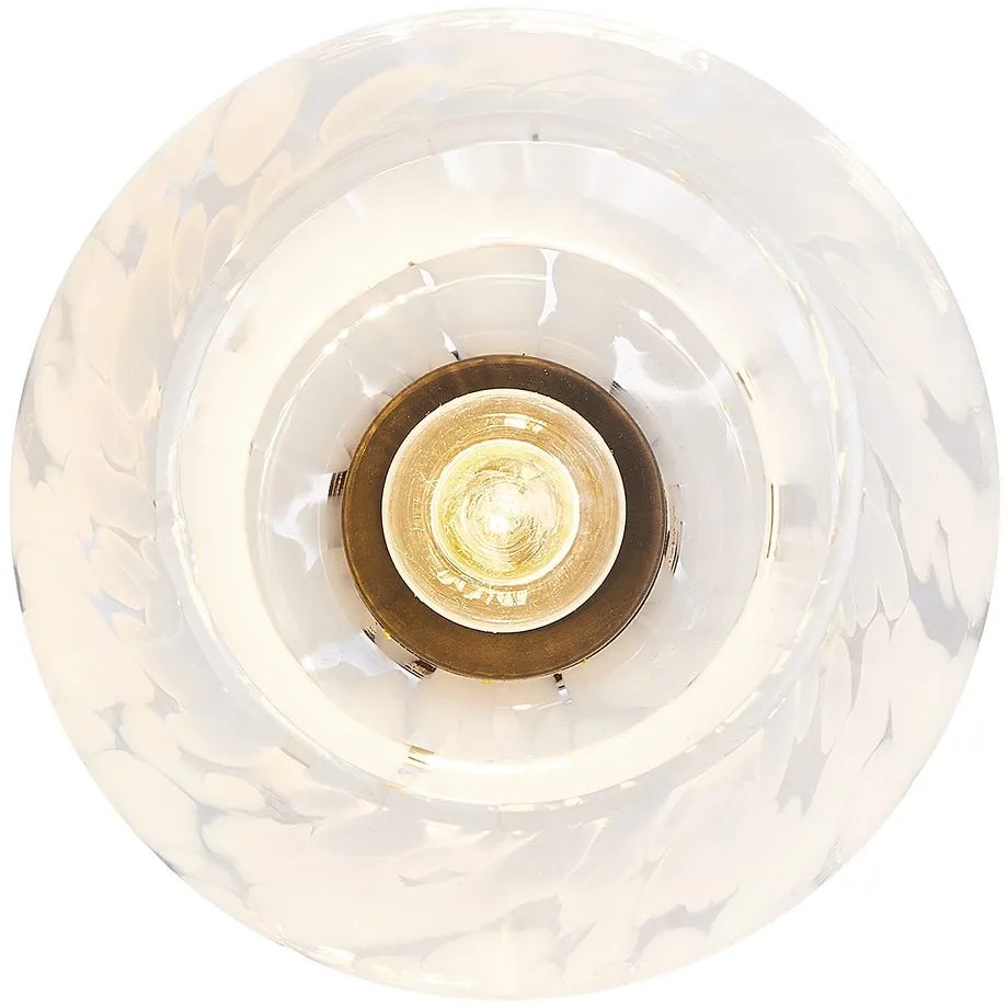MISS MARBLE LED Lampa 21,5 cm - bílá