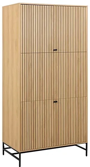 Šatní skříň Albany 99 cm dub přírodní