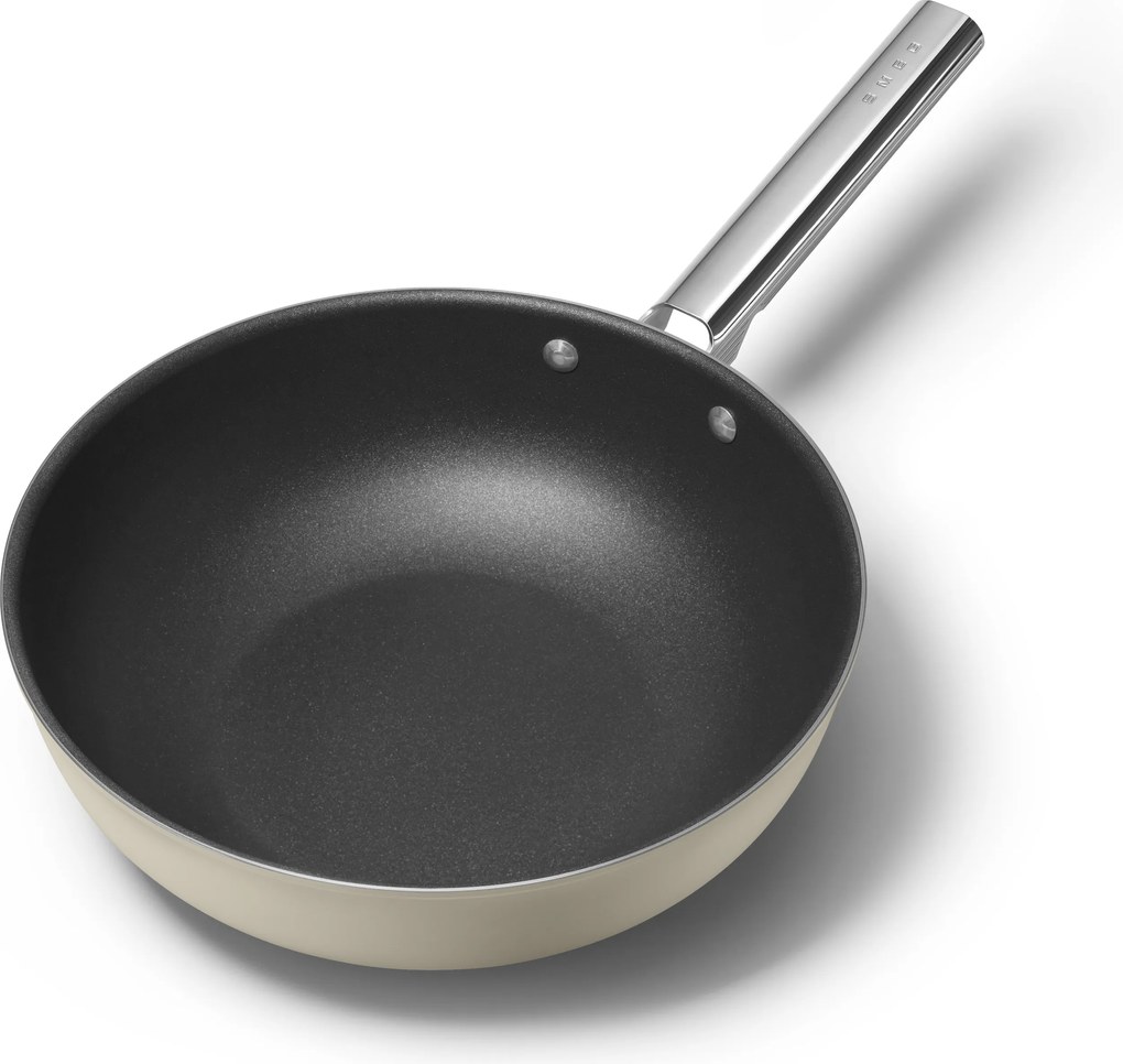 Wok 50's Style 30 cm červený