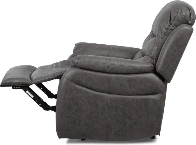 Polohovací křeslo šedé TV-4086 GREY