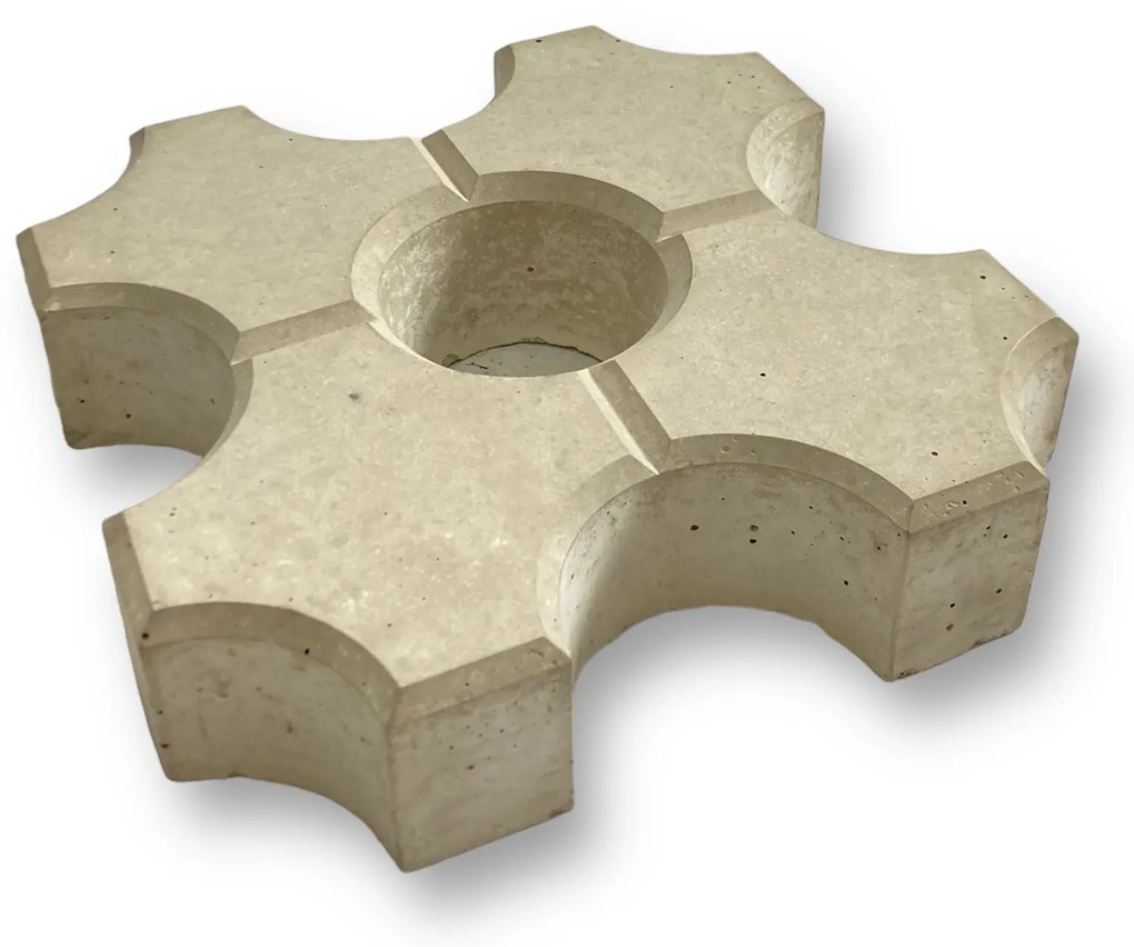 Báča Beton Betonová zatravňovací dlažba (25 x 25 x 6 cm) Barva: Cihlová