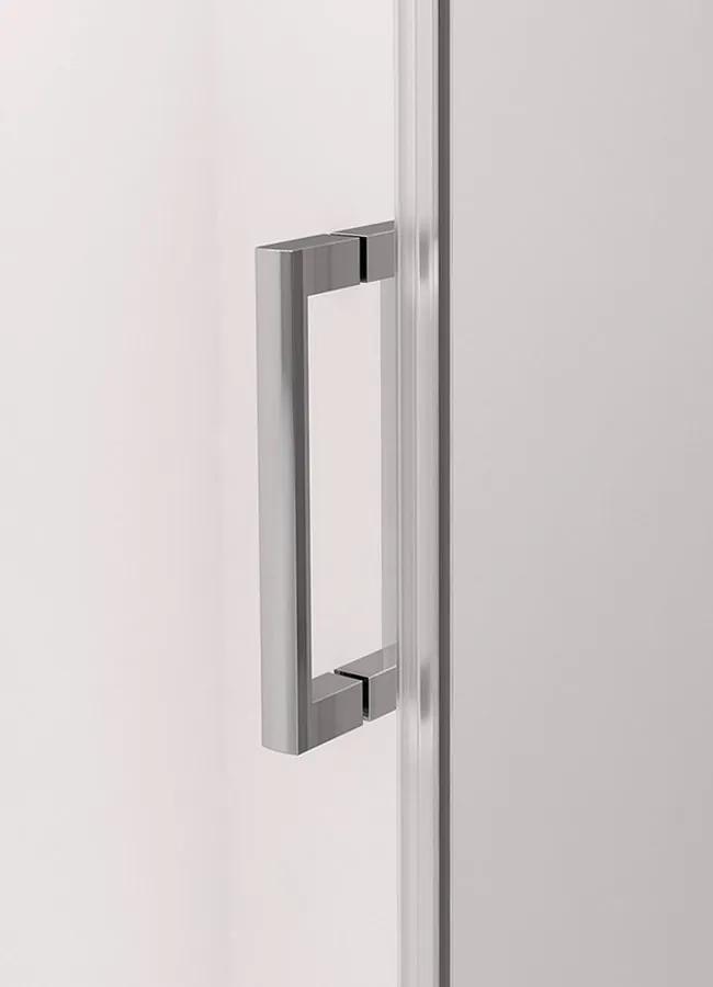 Polysan THRON LINE SQUARE sprchové dveře 1500 mm, hranaté pojezdy, čiré sklo TL5015-5002