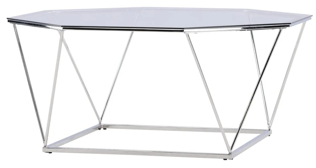 Konferenční stolek Österlen, průhledný, ⌀100