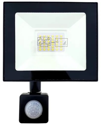 LED Reflektor se senzorem LED/20W/230V IP44