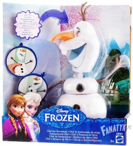 MATTEL Frozen Veselý Olaf