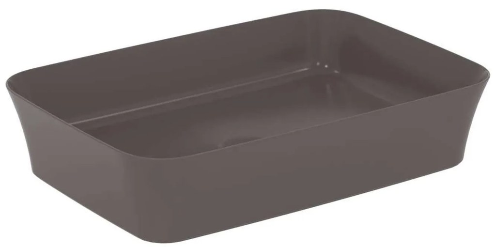 Ideal Standard Ipalyss - Umyvadlo na desku, 55x38 cm, bez přepadu, slate grey E2076V5