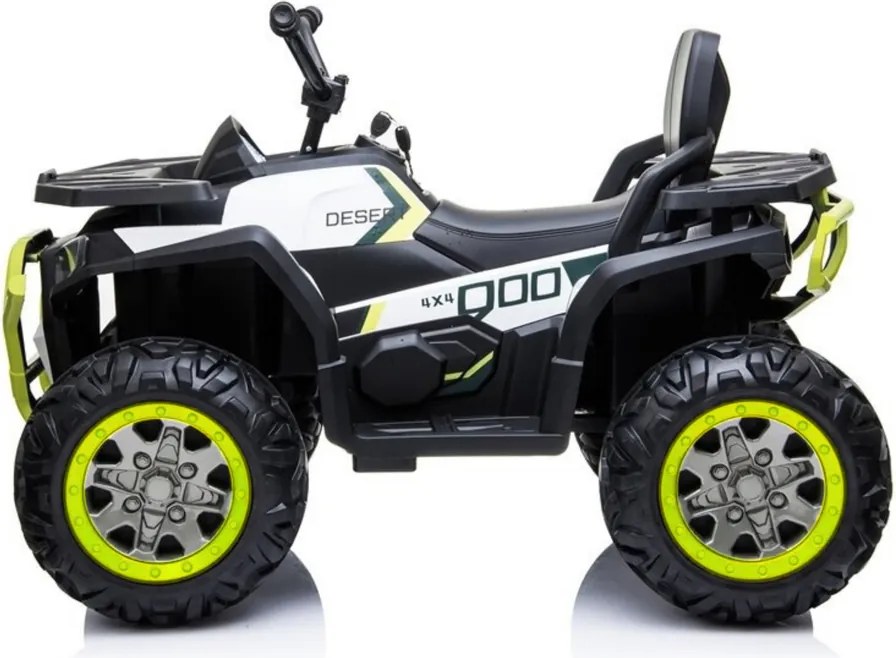 LEAN CARS Elektrická čtyřkolka XMX607 LED bílá