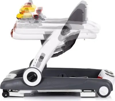 CHIPOLINO Chodítko interaktivní Little Explorer 4v1 Grey