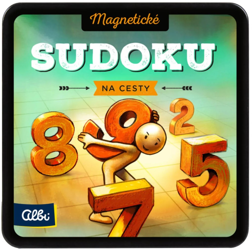 ALBI HRA Sudoku magnetické na cesty *SPOLEČENSKÉ HRY* alpk039100