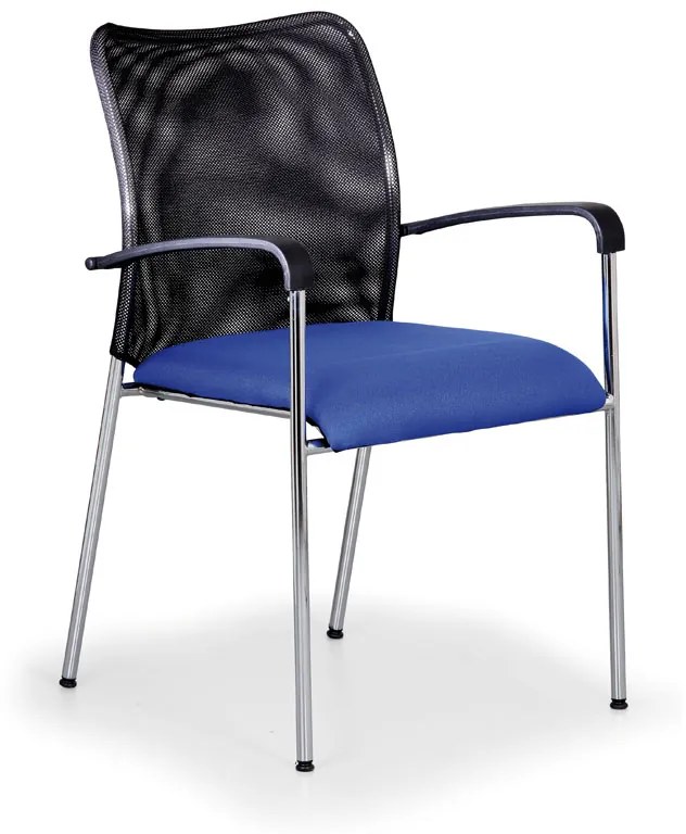 Konferenční židle JOHN MINELLI, modrá