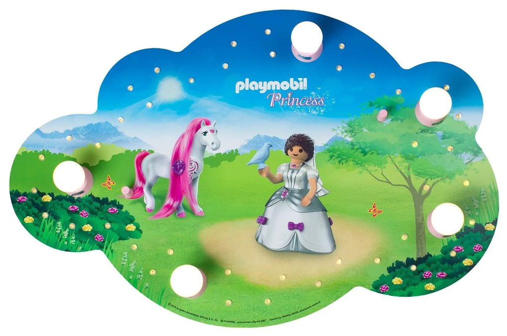 Stropní světlo oblak PLAYMOBIL Princezna