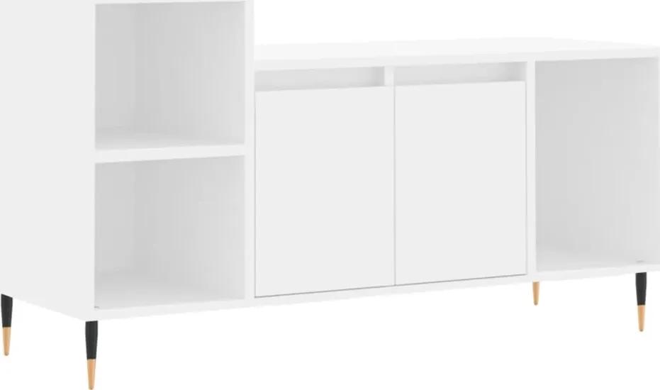 vidaXL TV skříňka 100x35x55 cm kompozitní dřevo [831308] Barva: Betonová šedá
